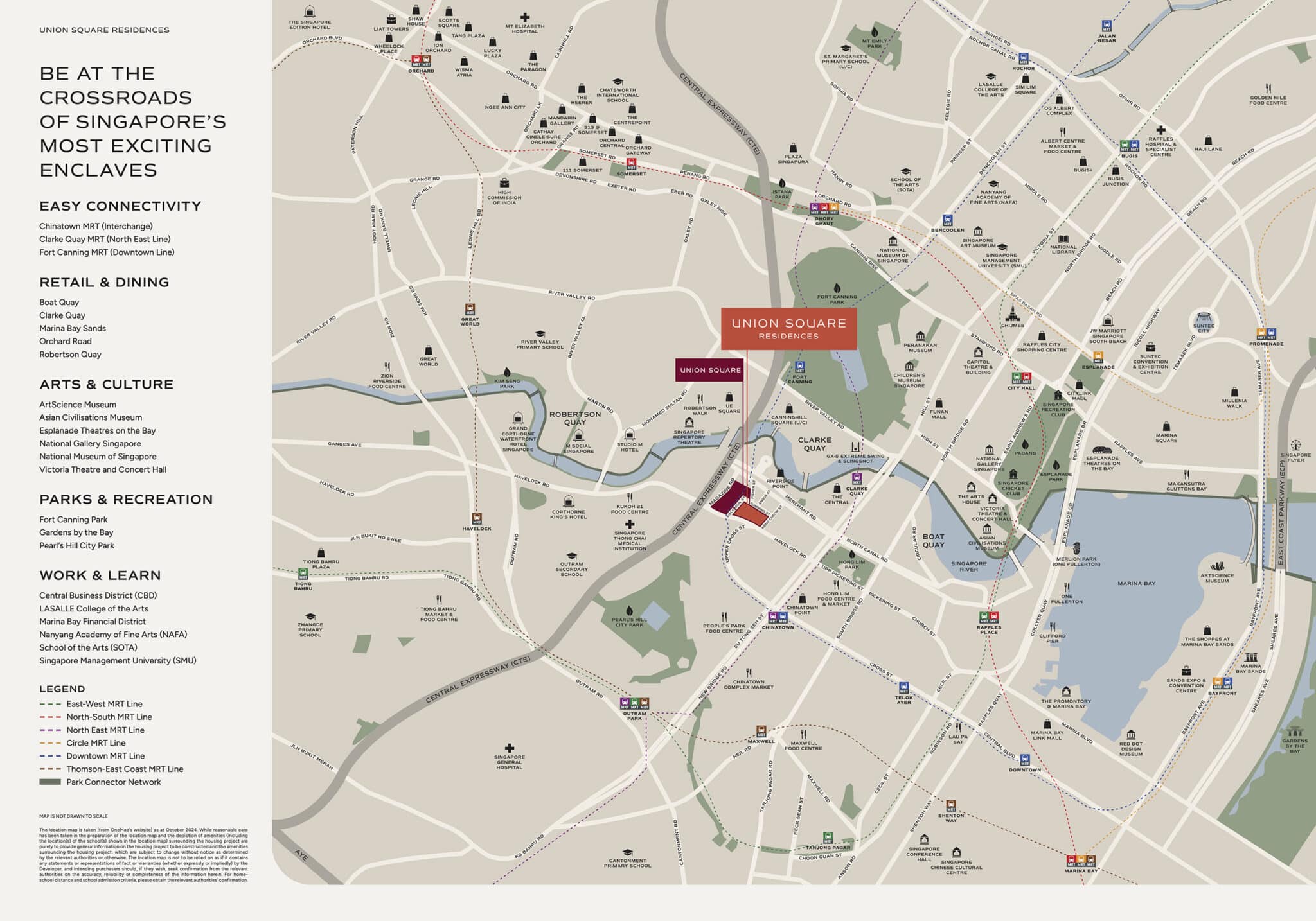 Union Square Residences ™ – Location Map